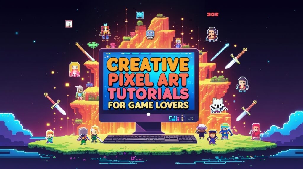 Creative Pixel Art Tutorials For Game Lovers – slimglaze.com
